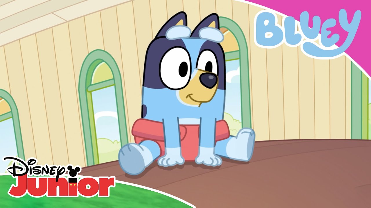 Baby Bluey | Bluey | Disney Junior Norge - YouTube