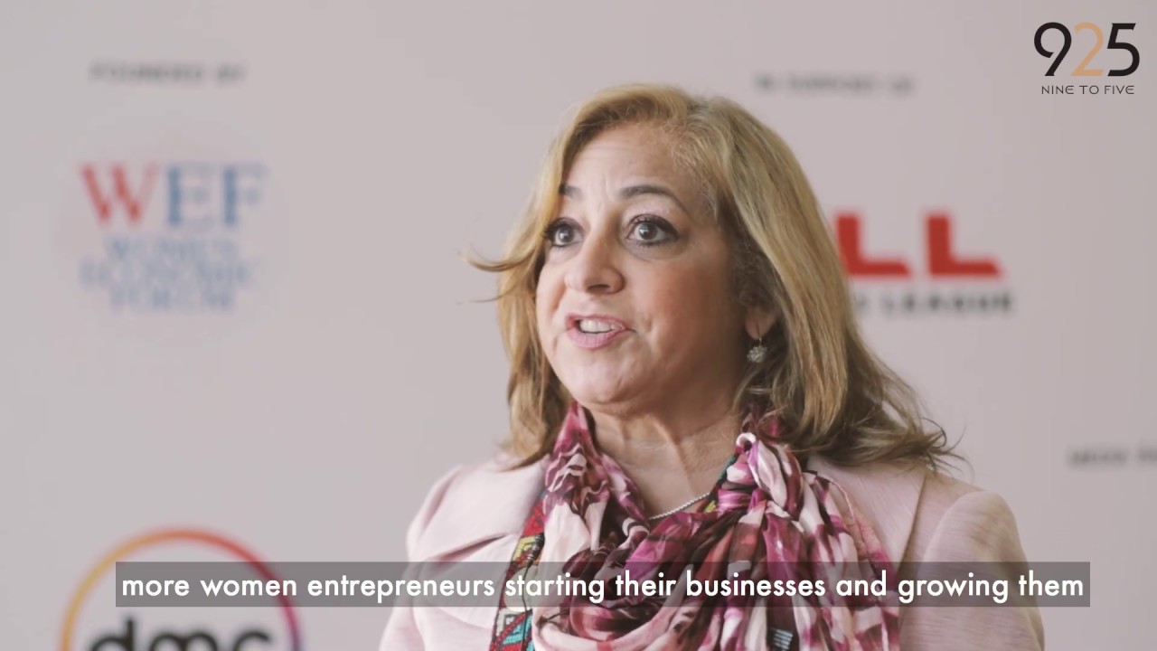 Elizabeth Berman at the Women Economic Forum (WEF) - YouTube