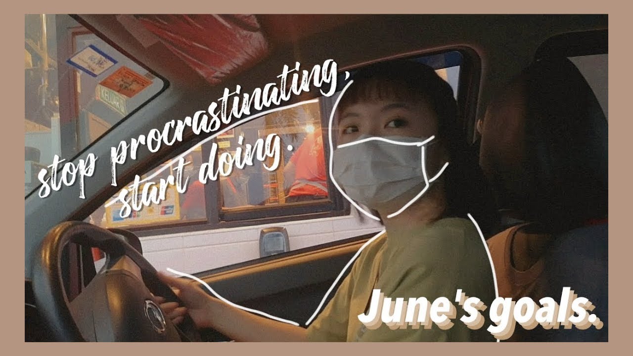 quarantine daily routine vlog🌆 // June's goals (let's get productive ...