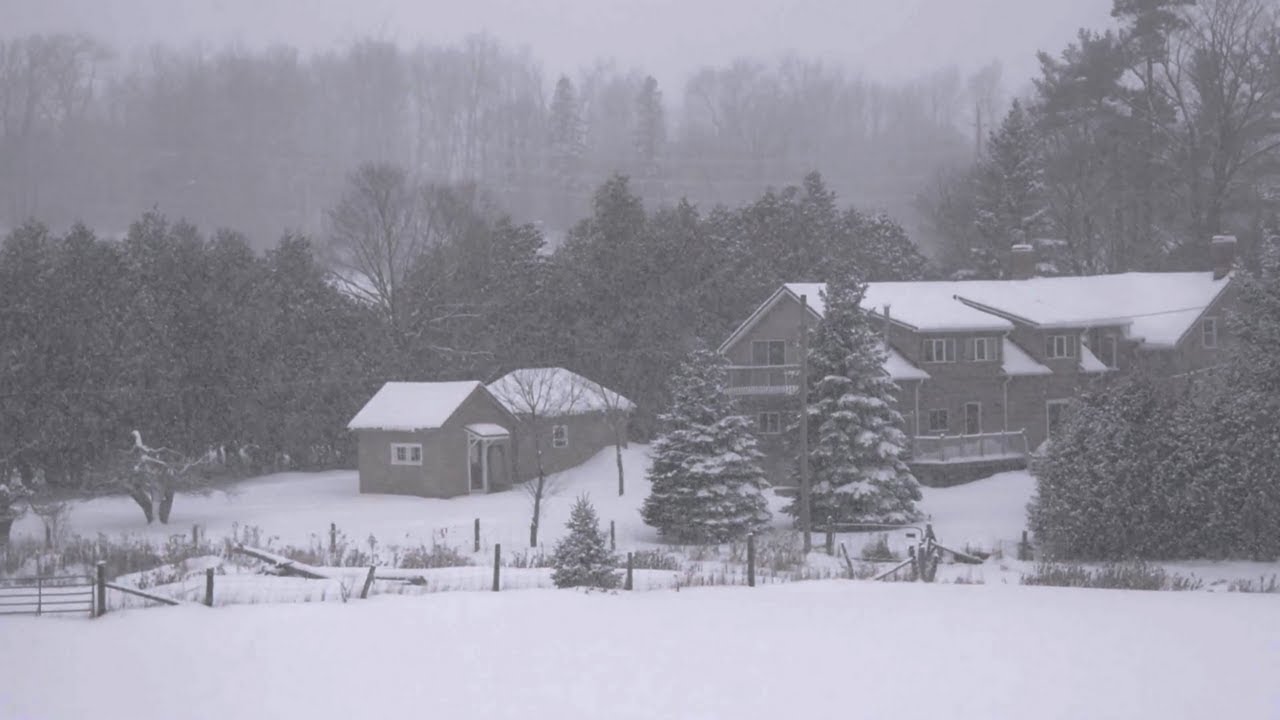 Snowstorm on the Ranch - YouTube