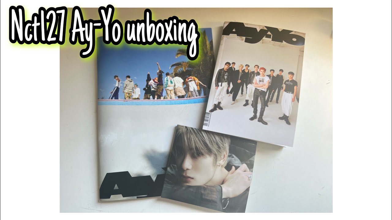Unboxing: NCT127 Ay-Yo albums + au edition - YouTube
