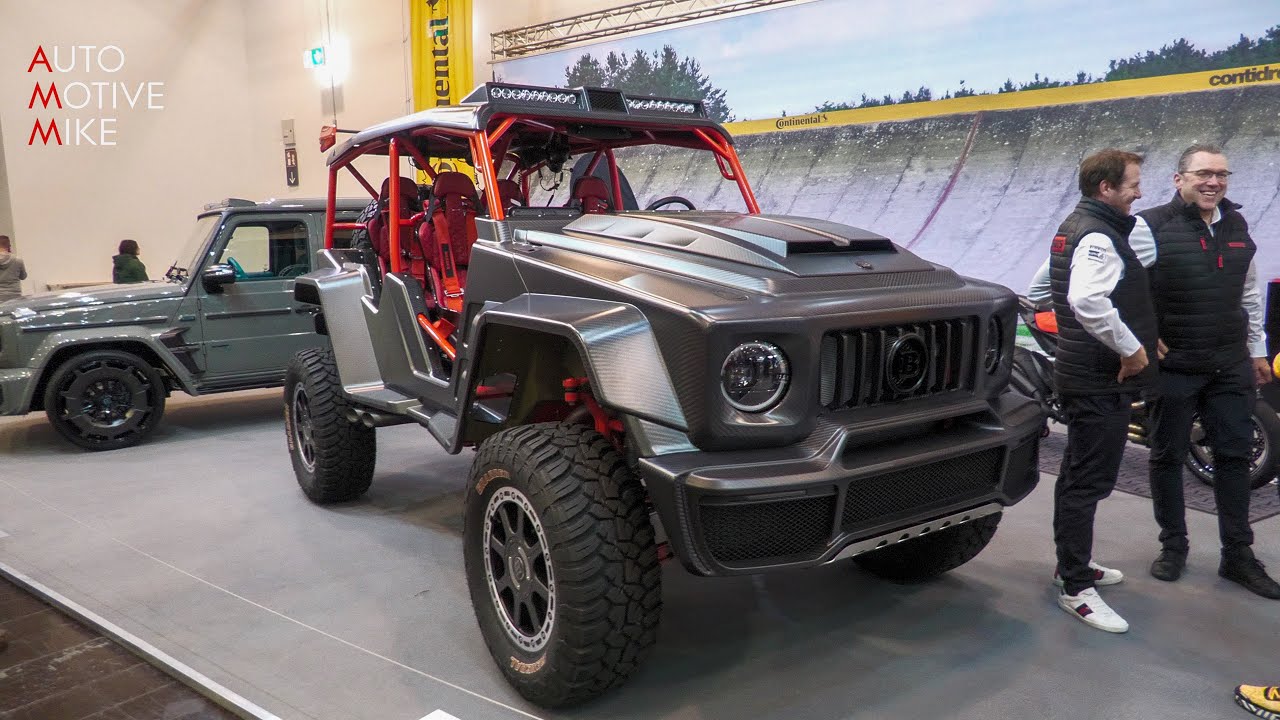 THE BRABUS CRAWLER IS A 900HP G63 AMG BUGGY! - ESSEN 2022 - YouTube