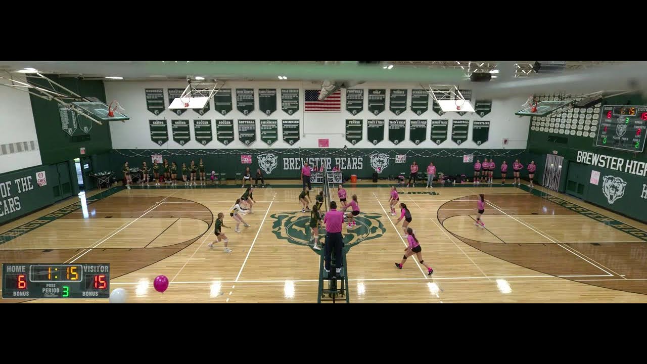 Brewster vs Lakeland High School Girls' Varsity Volleyball - YouTube