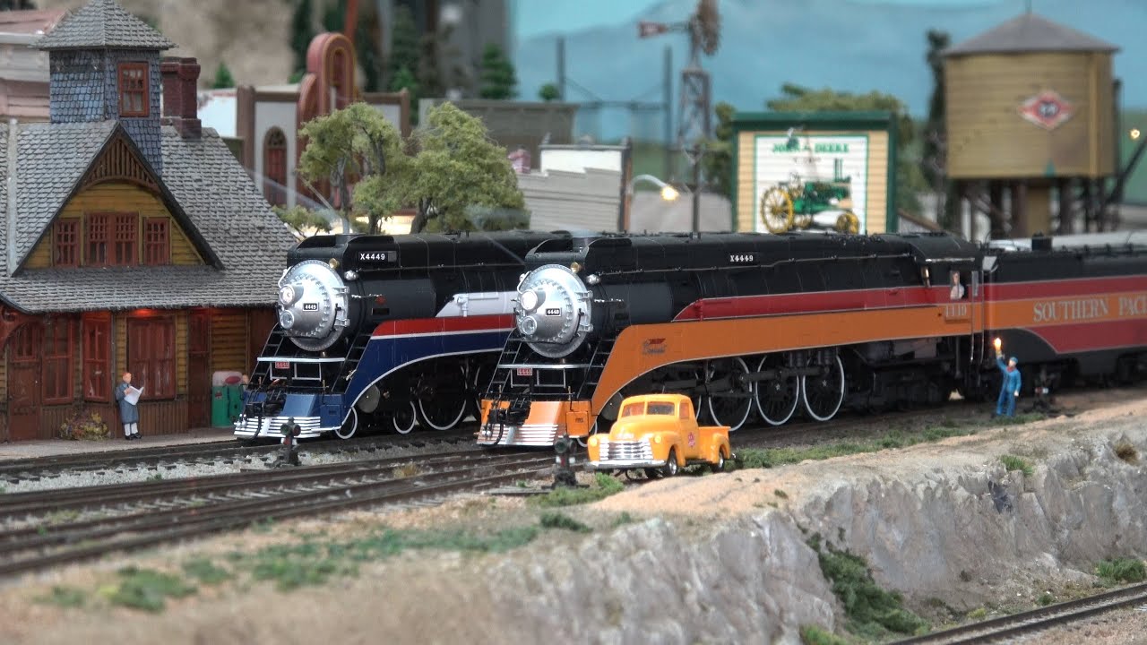 #Review Broadway Limited Paragon 4 Southern Pacific GS-4 #4449 Daylight ...