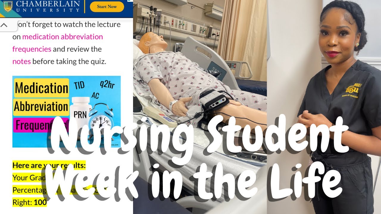 Nursing Student Vlog | 1st official check offs ! BSN STUDENT - YouTube