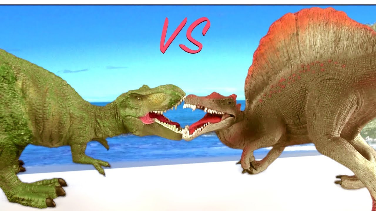 FIXED! Fighting Dinosaurs Dinosaur Battle - Watch the Fun Ending ...
