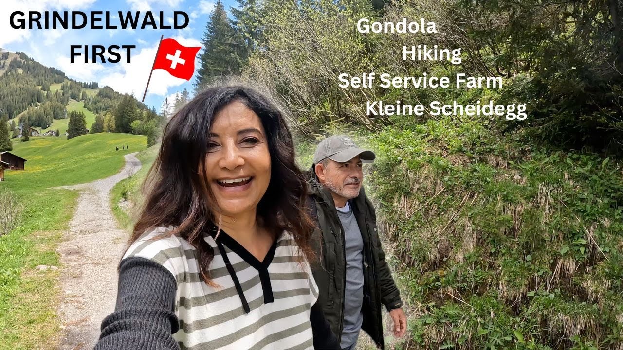 Grindelwald First | Beautiful views, hiking down and self service farm ...