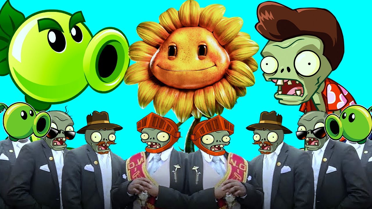 MEGA Plants vs Zombies MEGAMIX - Coffin Dance song (Remix) - YouTube