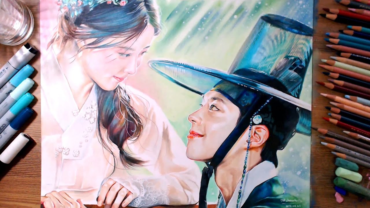 Love in the Moonlight : Lee Yeong, Hong Ra-on | drawholic - YouTube