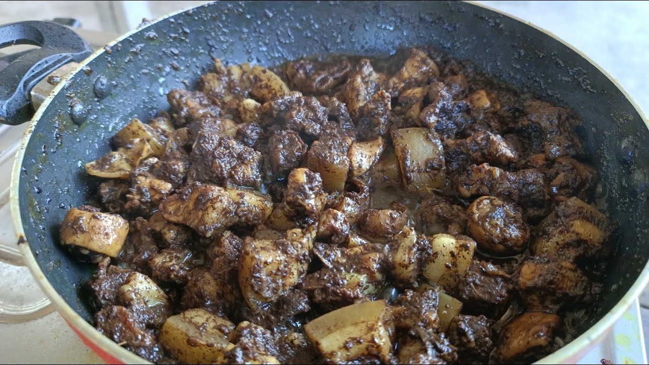 pork cook with blood#pork blood recipe@puspanjalibrahma8635 - YouTube