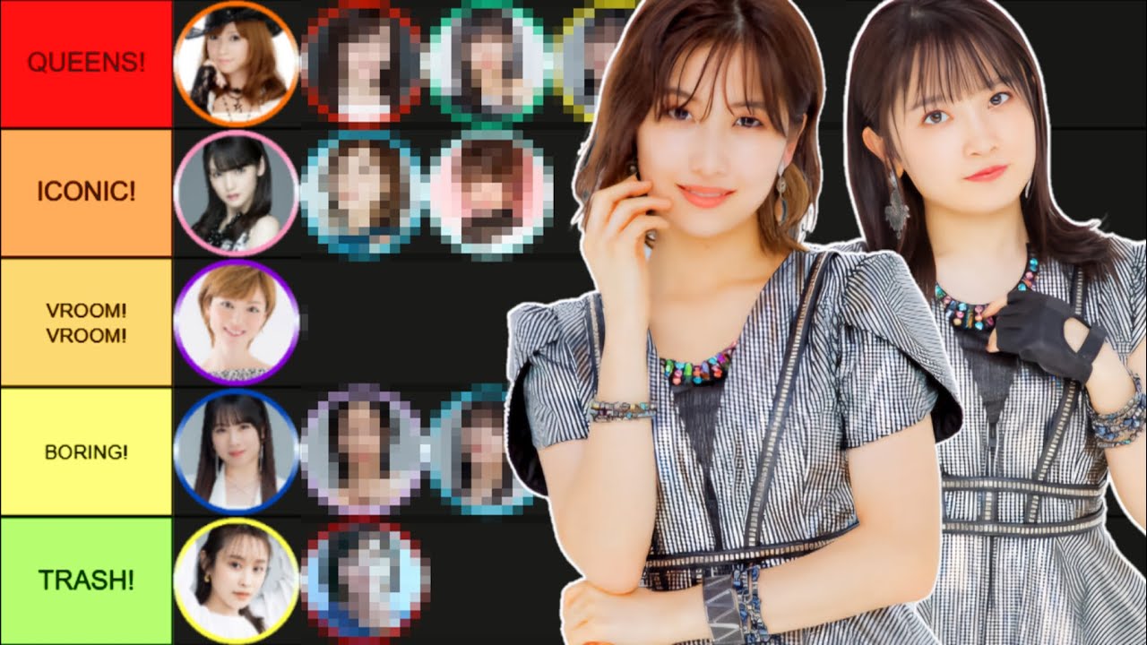 Morning Musume Members Tier List - YouTube
