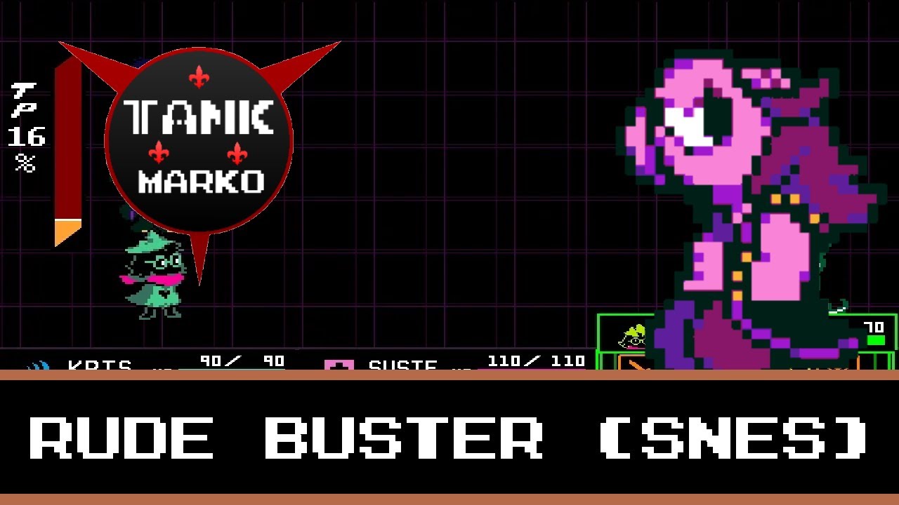 Rude Buster - Deltarune (Super Nintendo Remake/Remix) [TankMarko] - YouTube