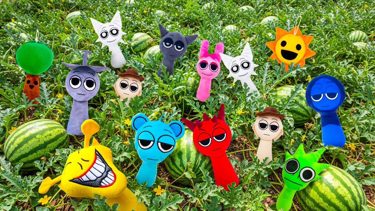 I Just Wanted Watermelons… But Sprunki Took Over the Garden! - YouTube