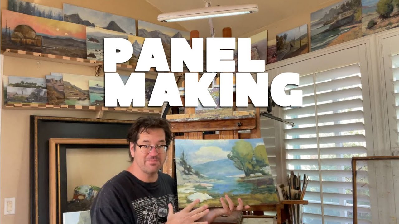 Making Painting Panels that are WAAAAAAAY cheaper to make.... - YouTube