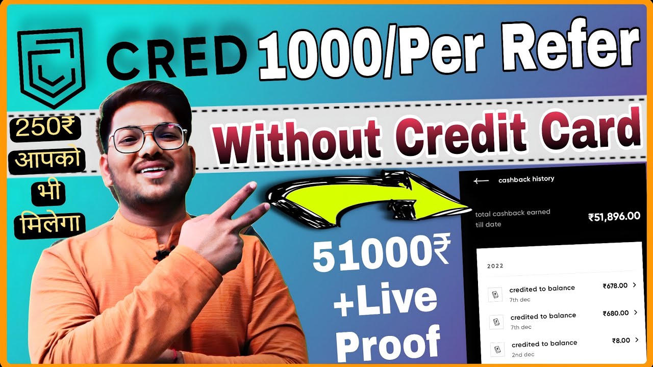Cred App Refer and Earn | Cred App Refer and Earn 100% working Trick ...