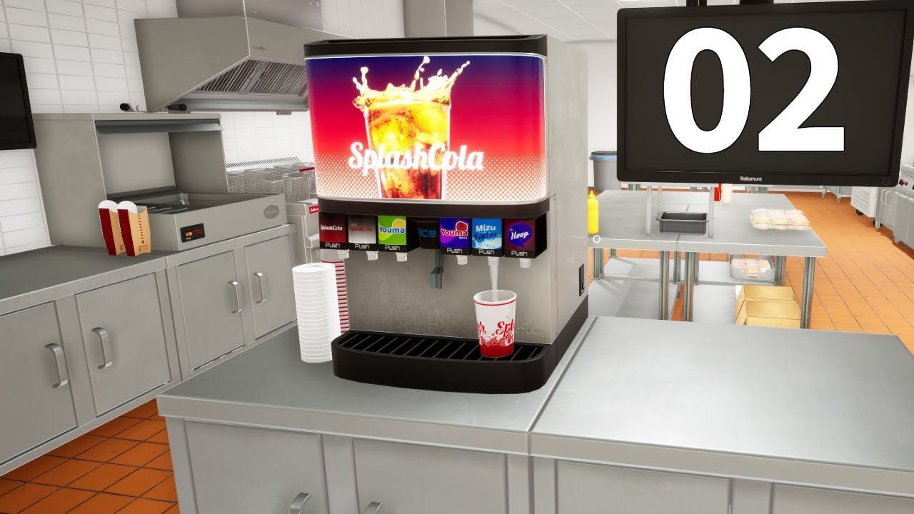 Fixing the Soda Fountain - Fast Food Simulator - Part 2 - YouTube