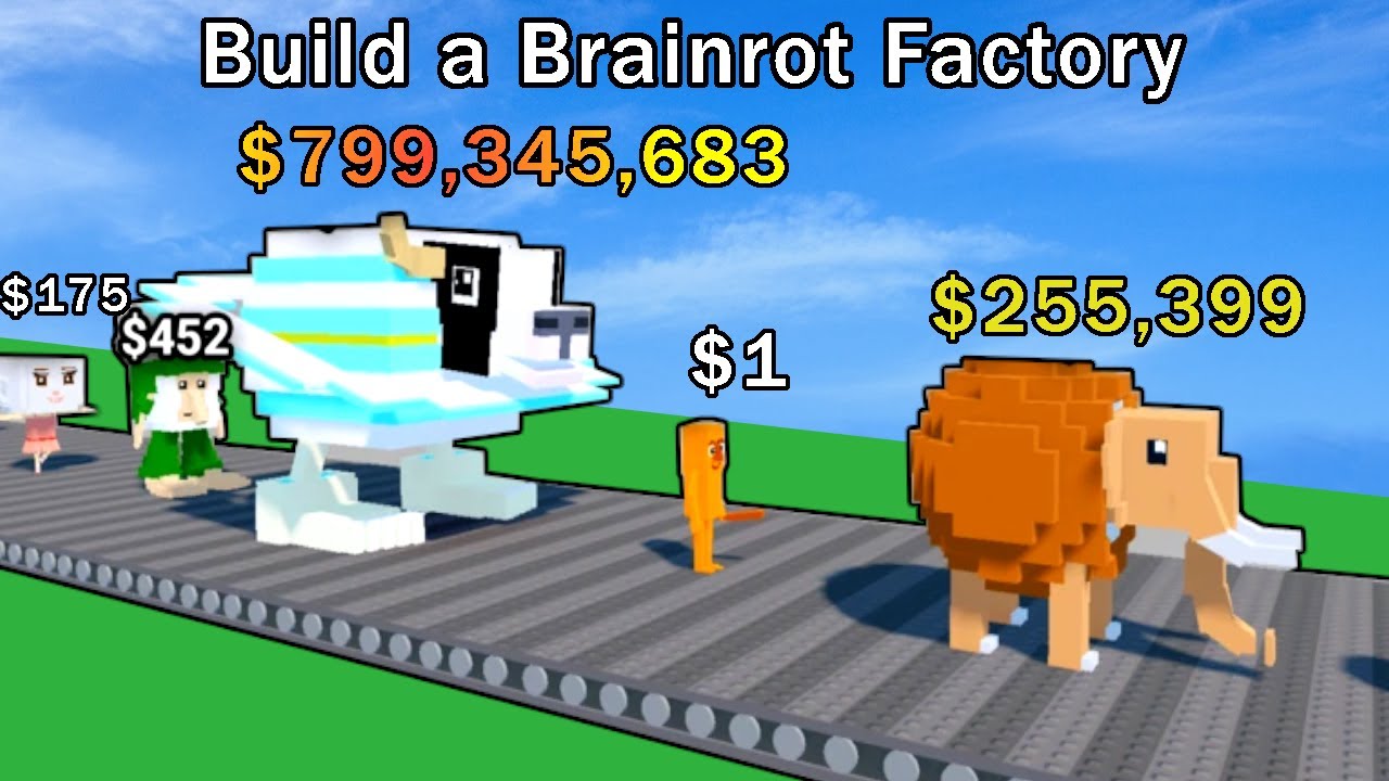 Building the most valuable Brainrot factory in Roblox.... - YouTube