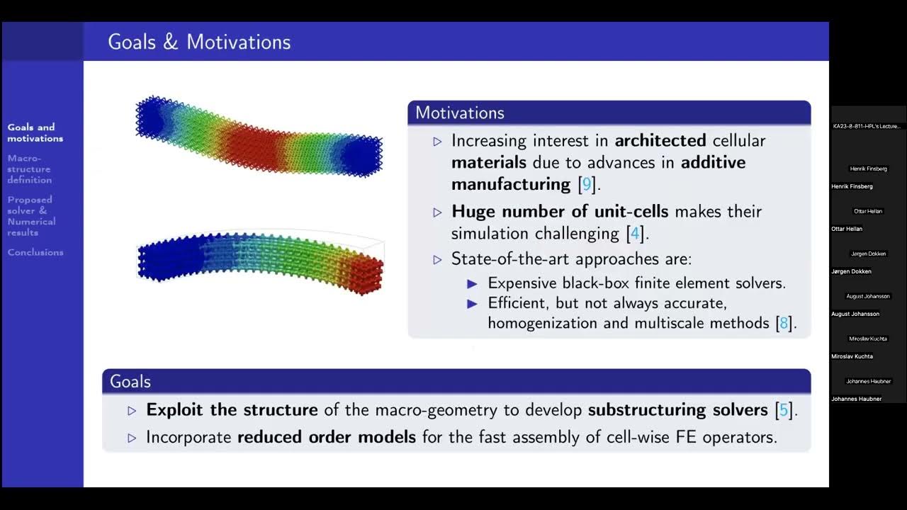 August Johansson - Custom quadrature at runtime in FEniCSx - YouTube