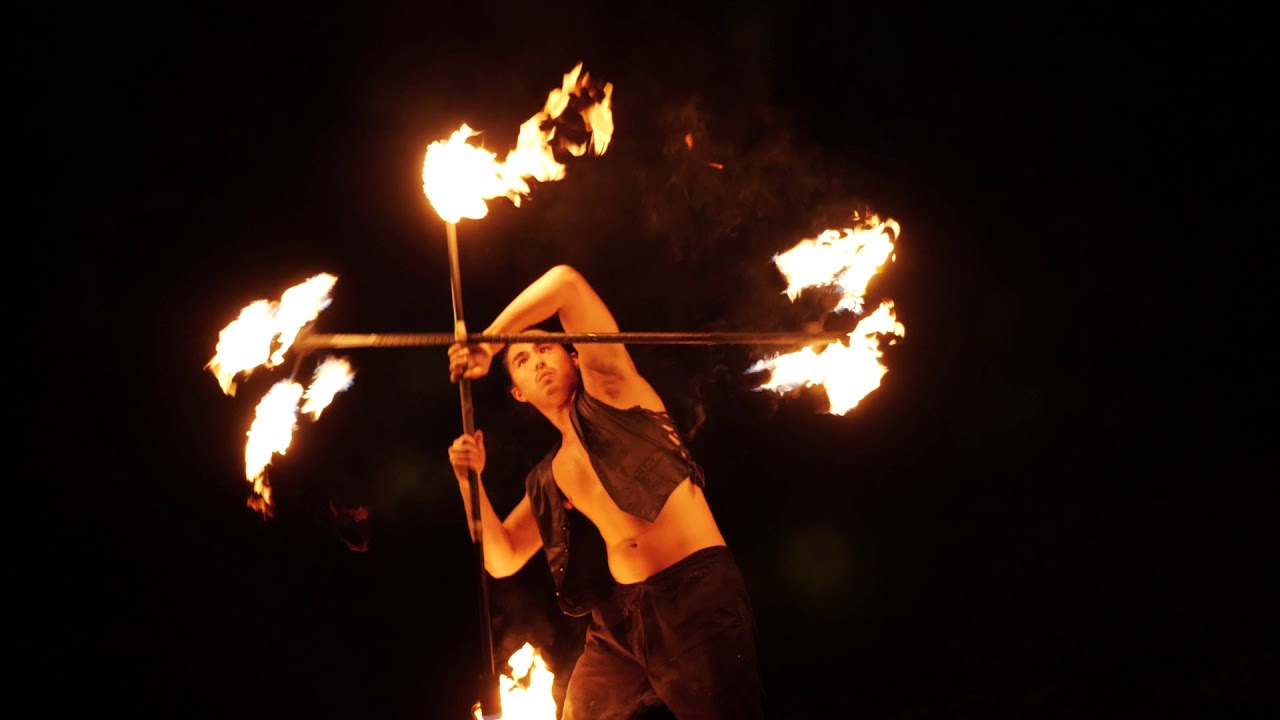 TwinFlames Entertainment -fire spinners - YouTube