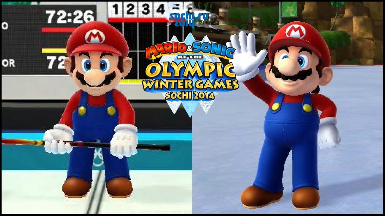 Mario & Sonic at the Sochi 2014 Olympic Winter Games - Olympic & Dream ...
