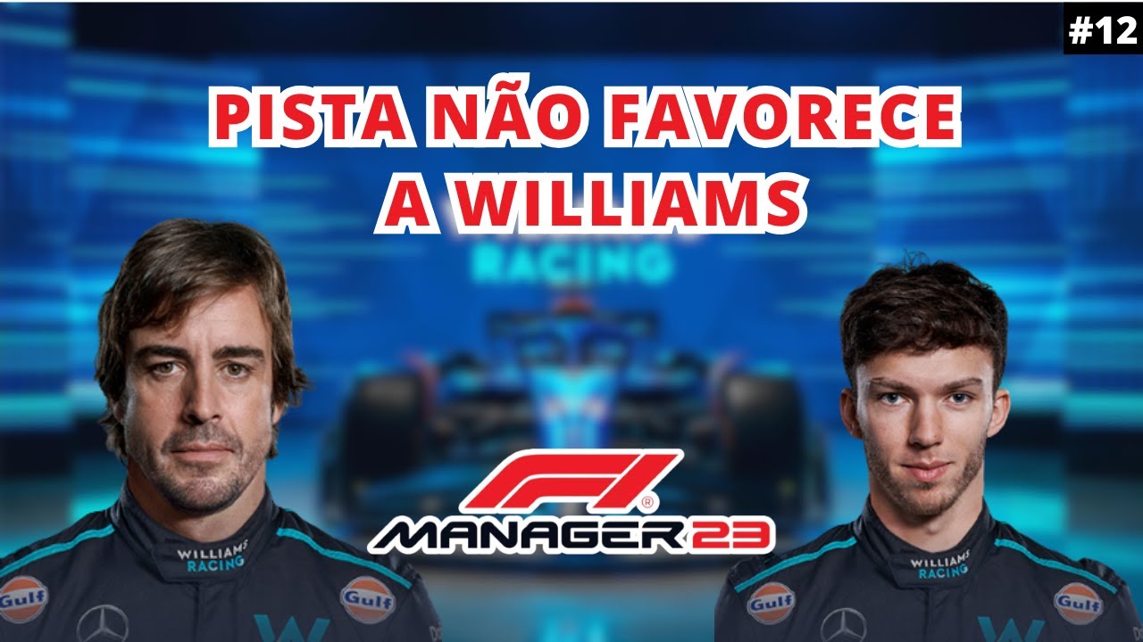 F1 MANAGER 2023 WILLIAMS NO GP DA HUNGRIA #12 - YouTube