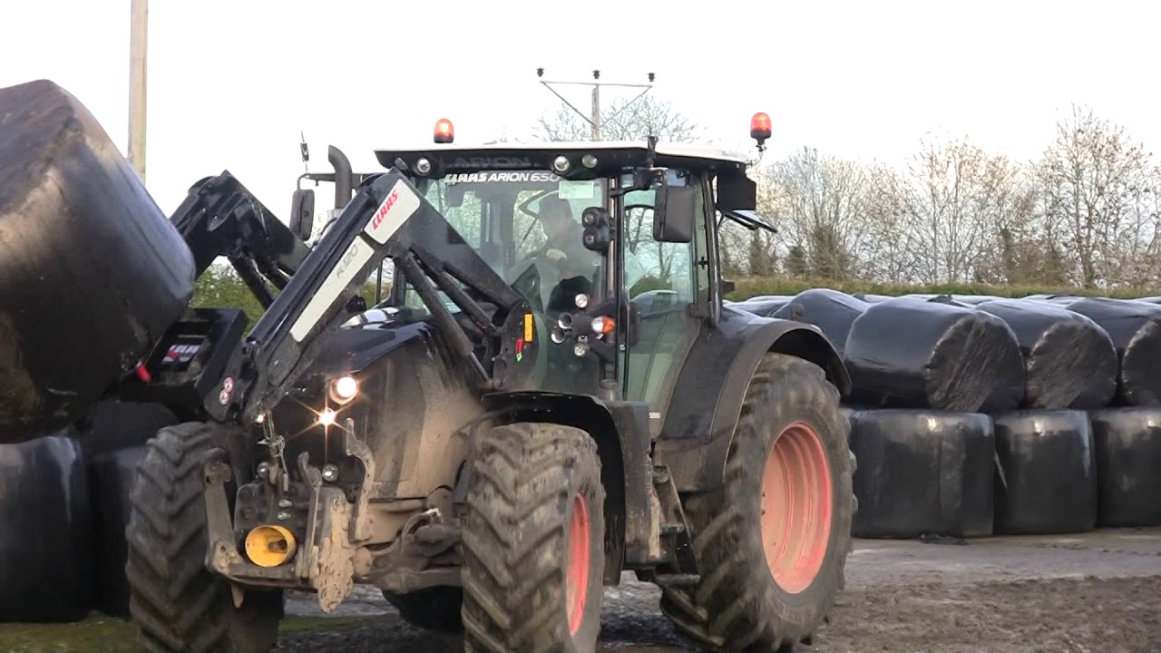 Claas Arion 650 Black Edition with Broughan Trailer as featured in ...
