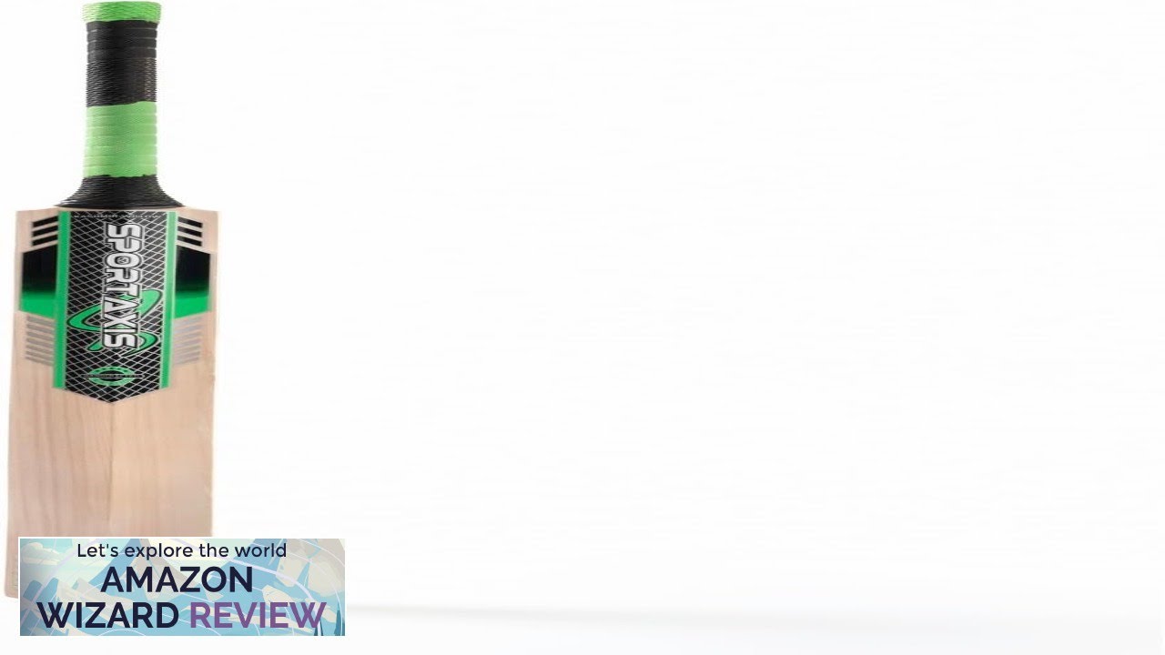 SPORTSAXIS Hitwin Grade 2 Kashmir Willow Cricket Bat Rubber Grip ...