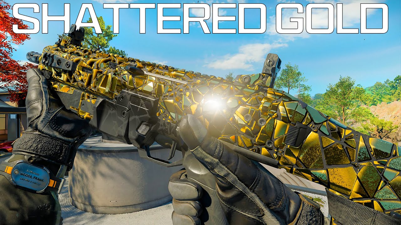I Unlocked The NEW SHATTERED GOLD CAMO In BO7 ! - YouTube