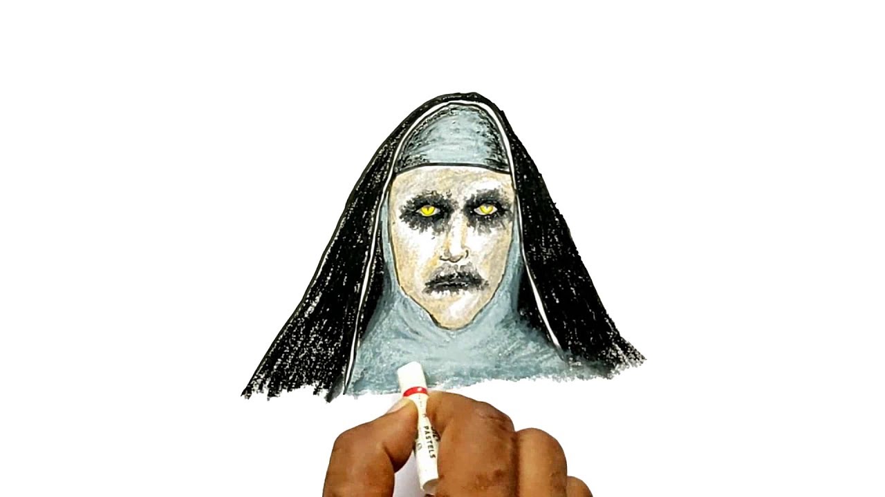 How to Draw The Nun - YouTube