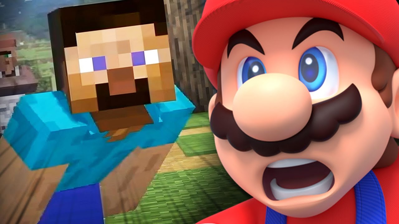 Minecraft Steve in Smash is WILD! - YouTube