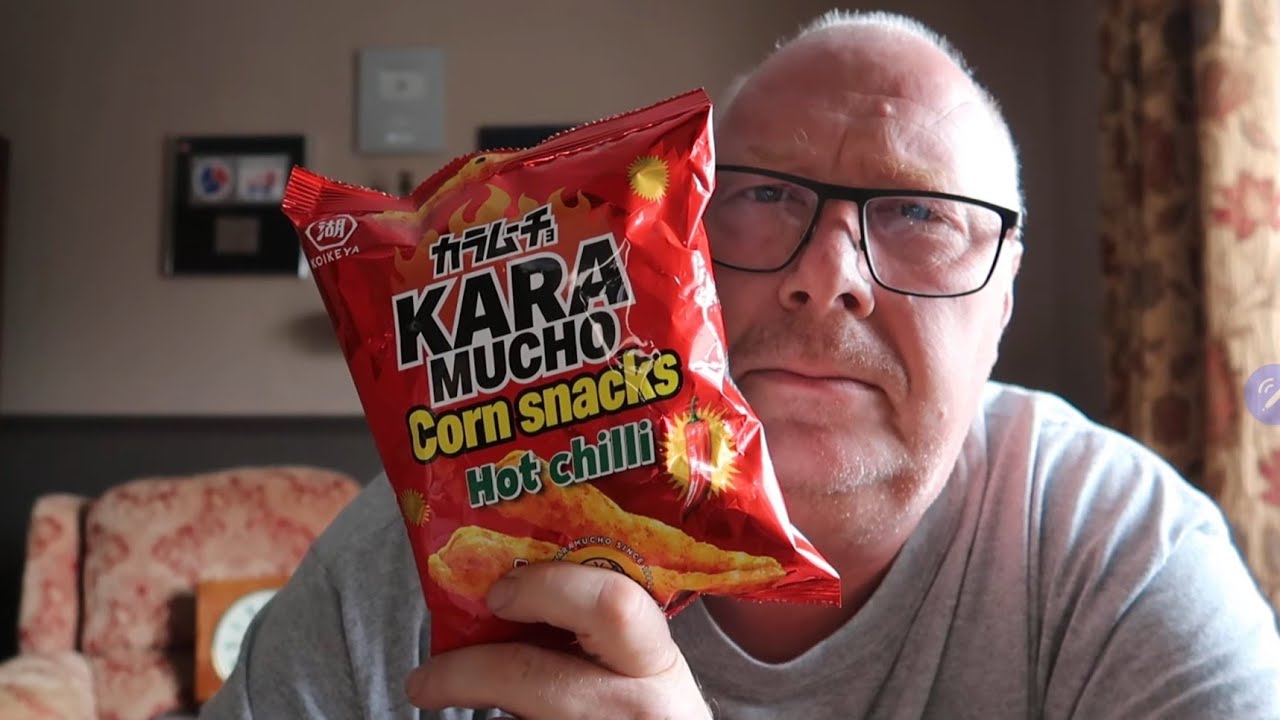 Kara Mucho Corn Snacks Hot Chilli Flavour. - YouTube