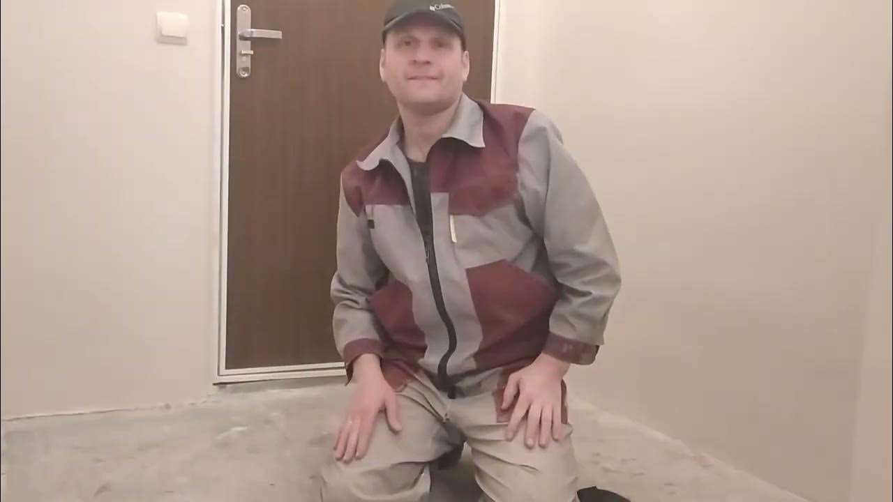 Как класть плитку на пол в коридоре своими руками снято на видео для