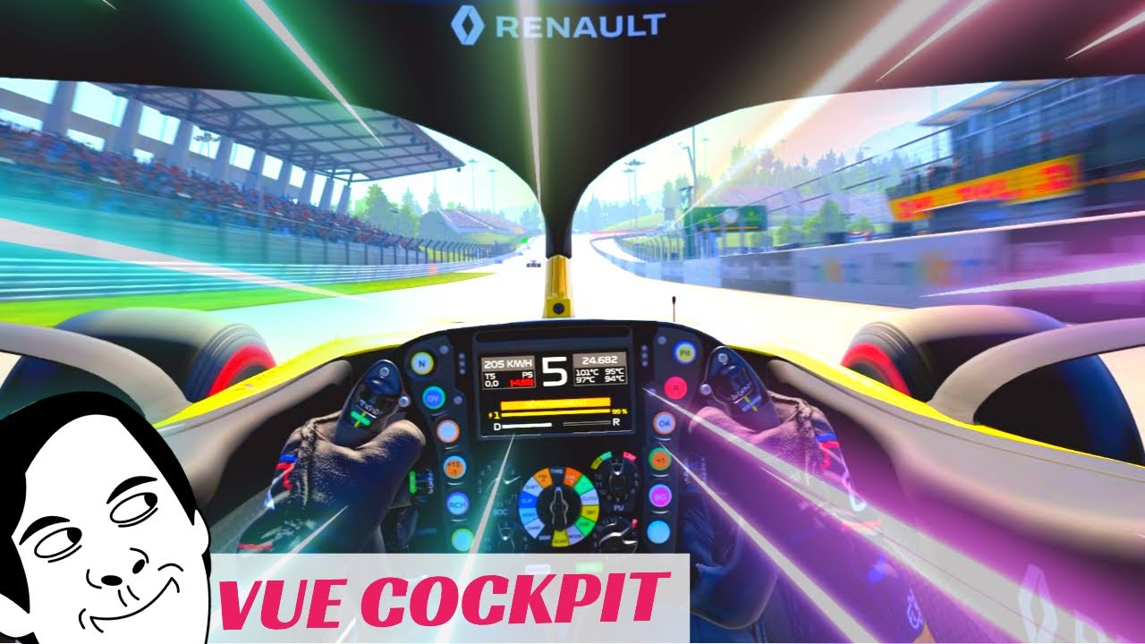 TEST DE LA VUE COCKPIT SUR F1 2020 ! - YouTube