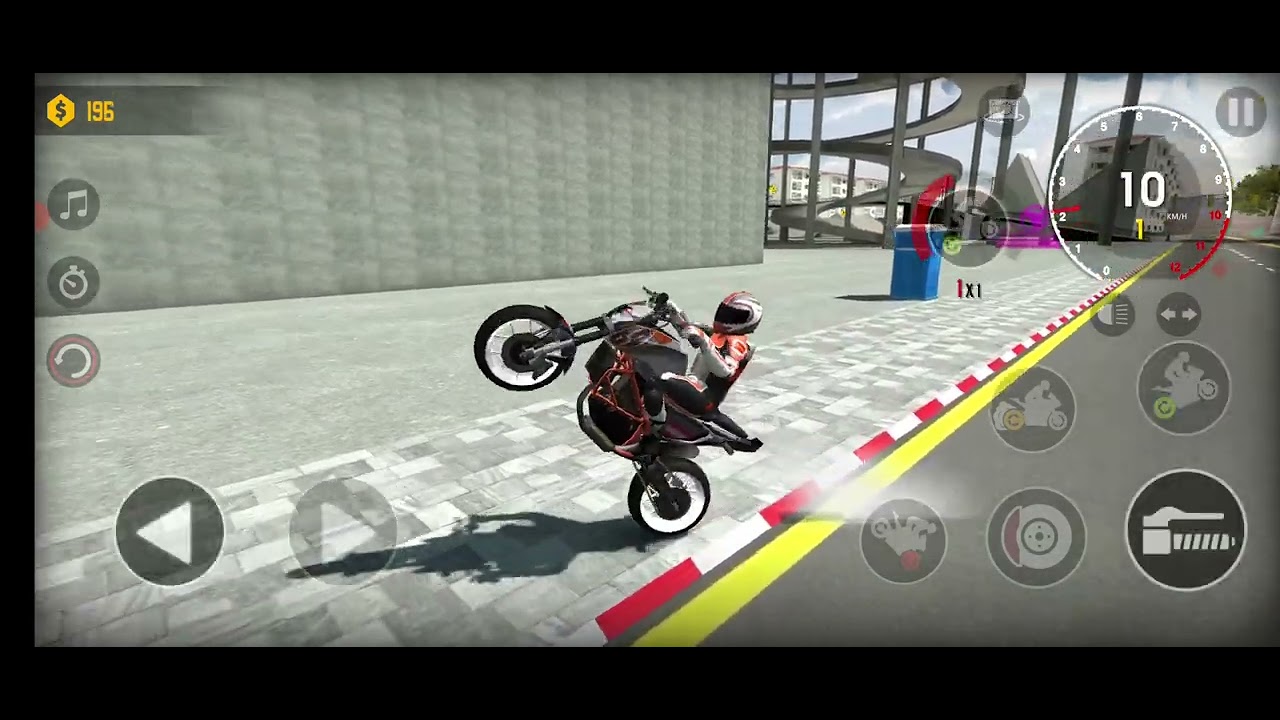 stunt baik Gaming #viralvideo duke 390 baik raider game video #training ...