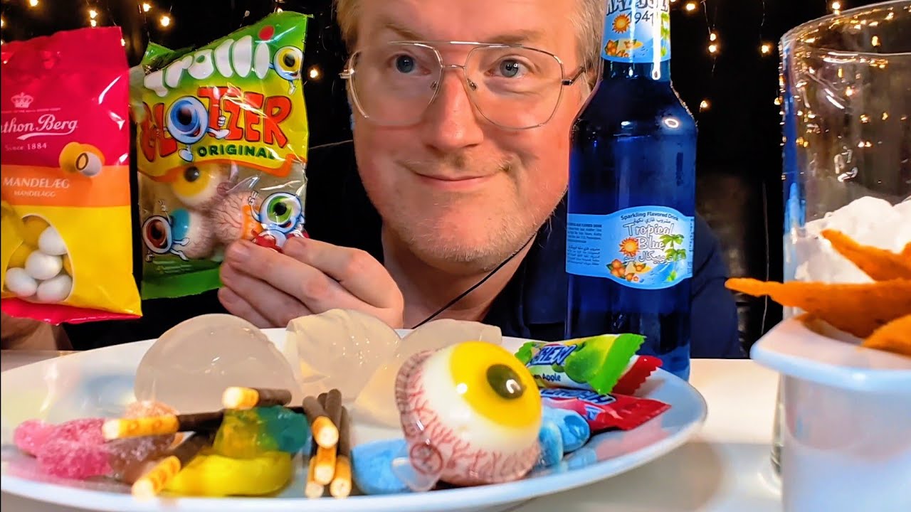 Eating Crazy Candy & Snacks! Popping Candy, Doritos, ASMR Soda & More ...