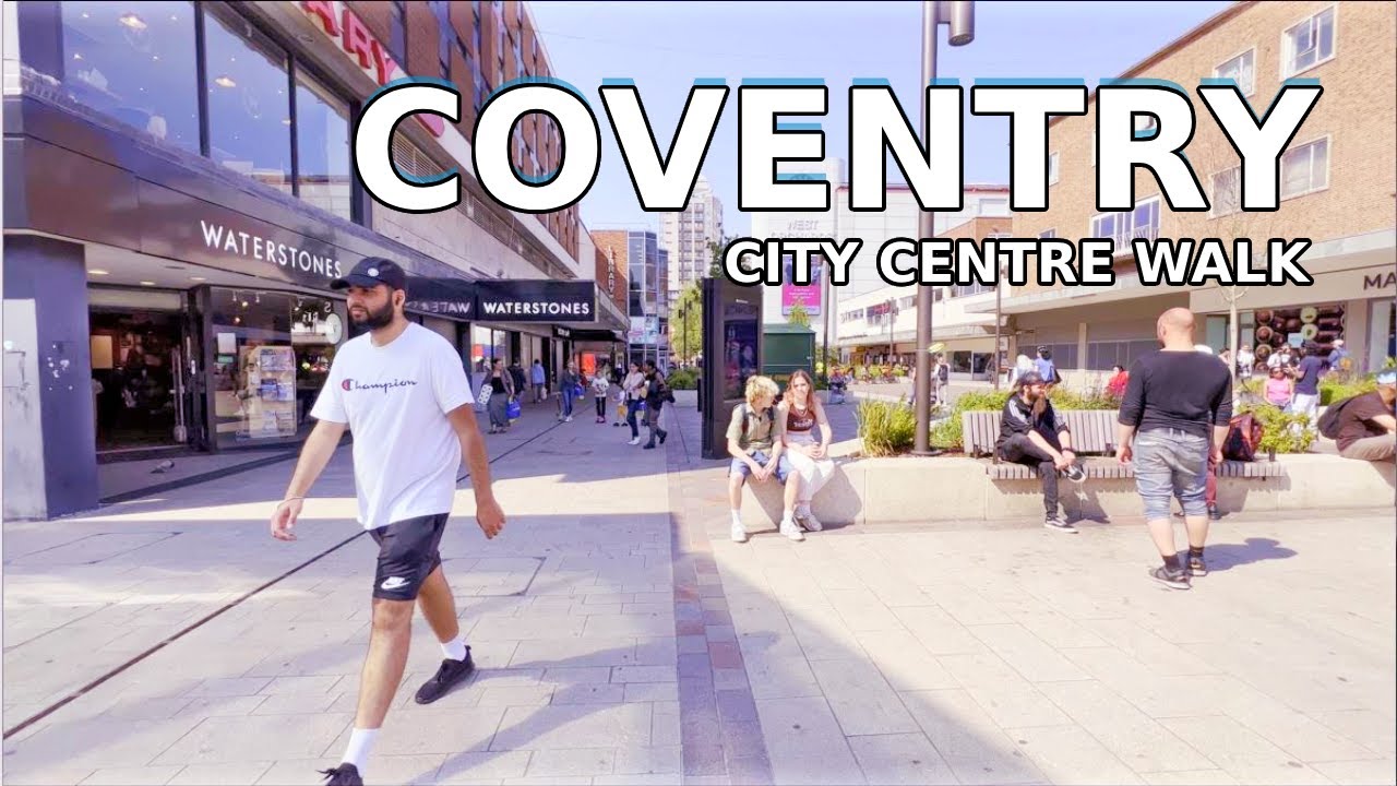 Walking in Coventry City Centre, UK - YouTube