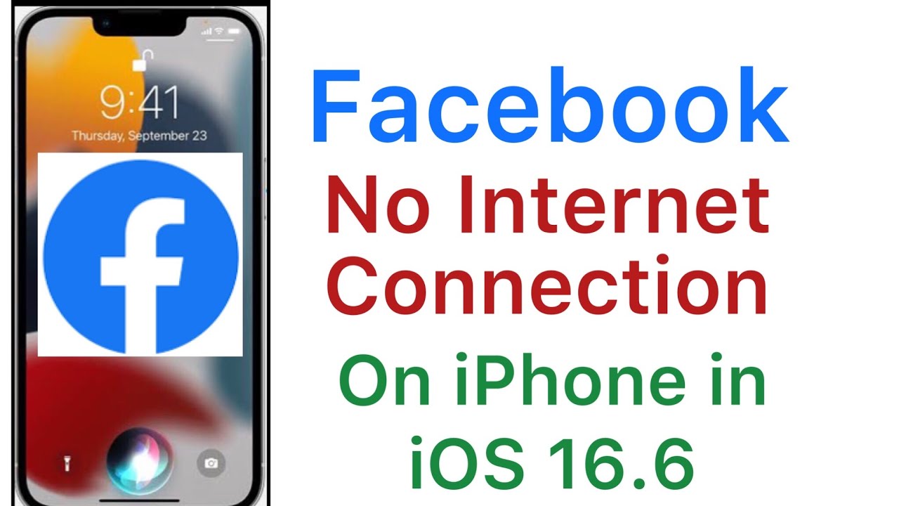 How to fix Facebook No internet Connection Error on iPhone after update ...