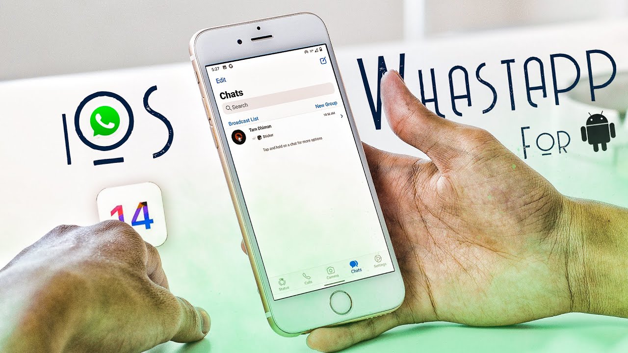 iOS 14 Beta 4 WhatsApp For Android // iOS WhatsApp For Android ...