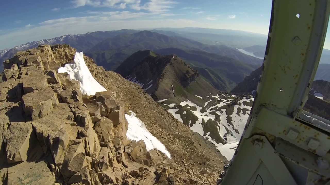 View from the top of Mount Timpanogos - Elevation 11,752 - YouTube