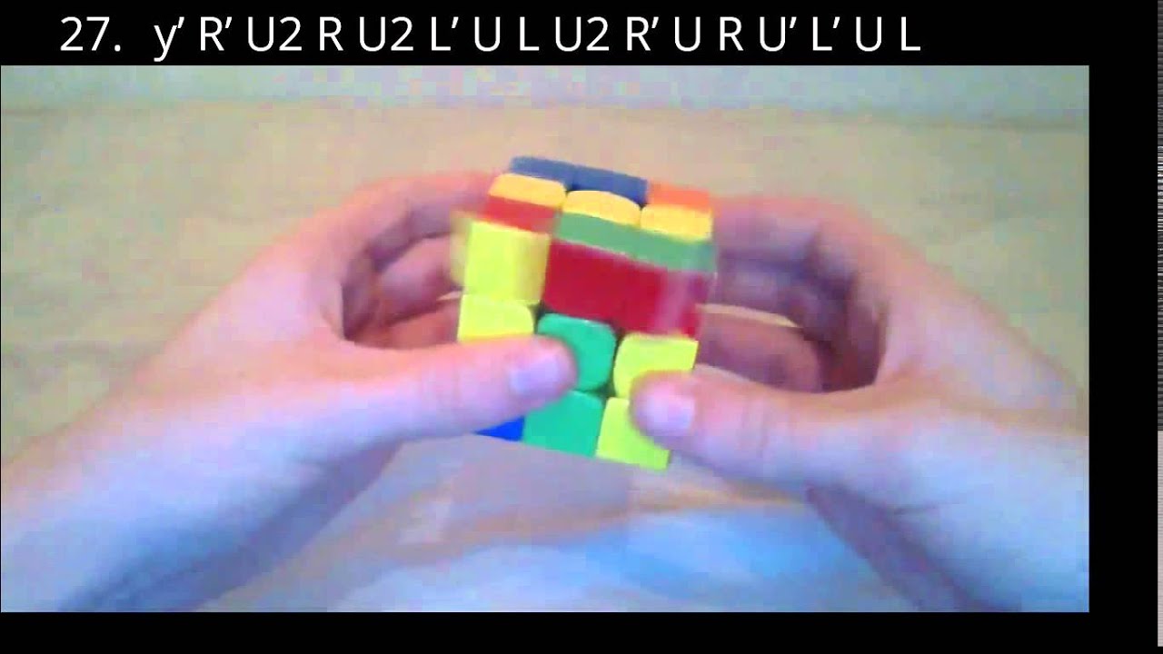 ZBLL U Set (OLD - 2016) - YouTube