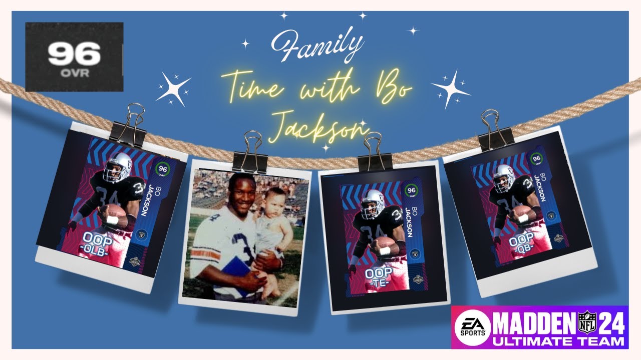 MUT 24: Meet the Bo Jackson Family! Top 1% NMS 96 OVR team update ...
