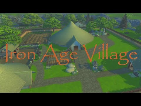 Iron Age Village | The Sims 4 | Historic Builds - YouTube