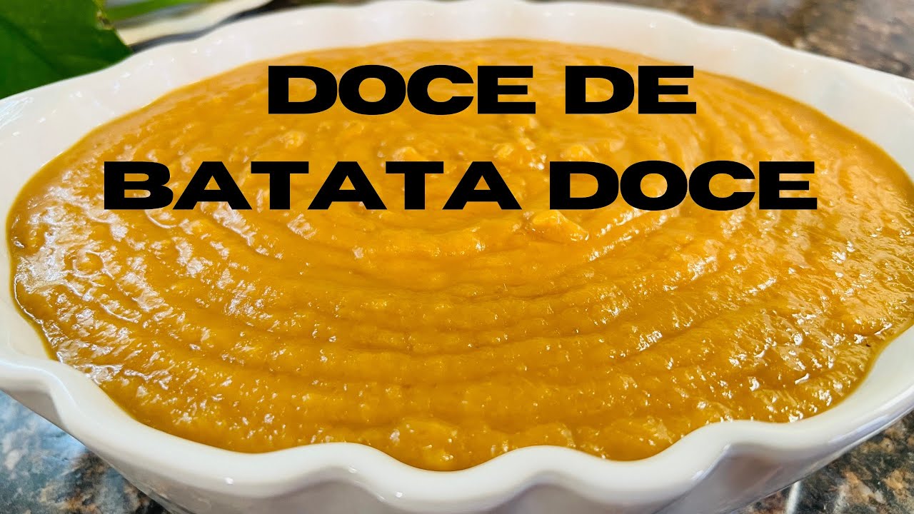 COMO FAZER DOCE DE BATATA DOCE 🍠 #doce #sweet @silviabrazilianfood6770 ...