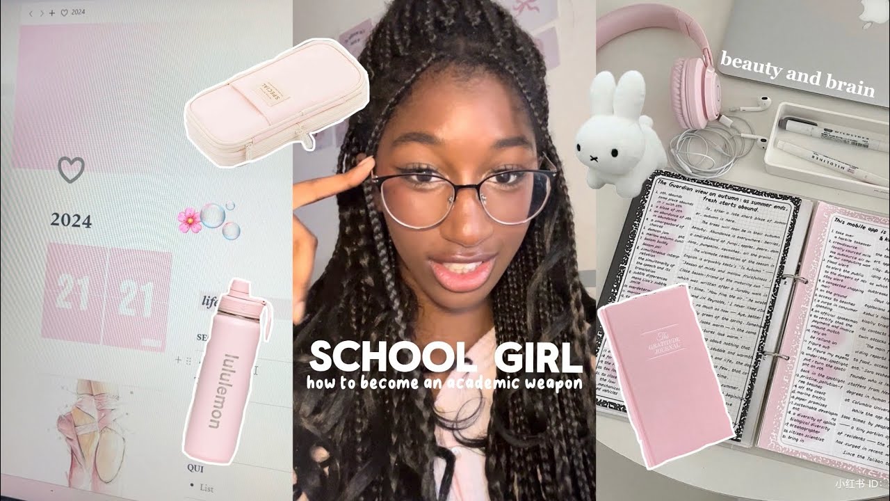 SCHOOL-GIRL VLOG 💬: how to become an academic weapon ! - YouTube
