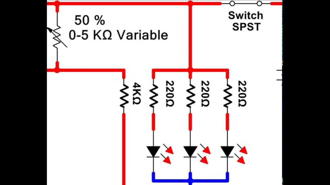 Astable Multivibrator Circuit Using NPN Transistors BC337, Variable ...