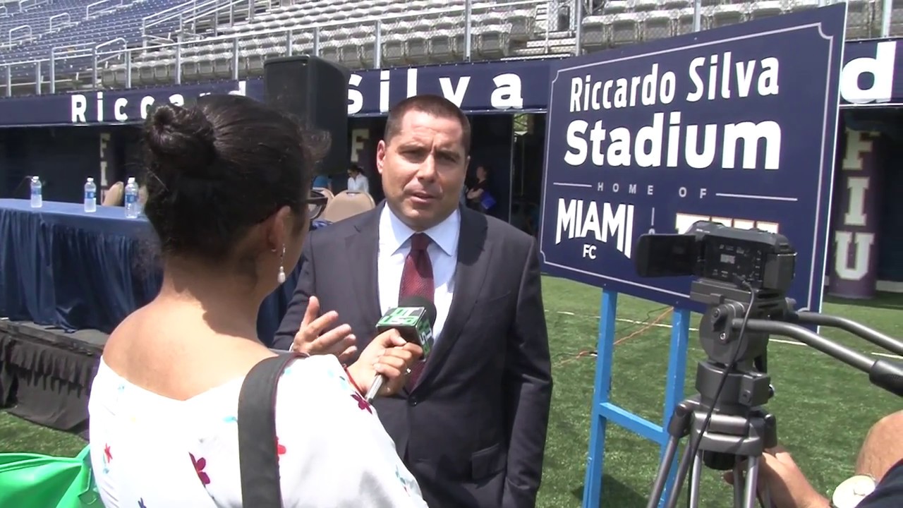 Riccardo Silva Stadium Press Conference - YouTube