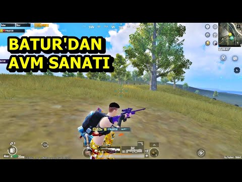 BATUR'DAN AVM SANATI ! EFSANE MAÇ SOLO SQUAD PUBG MOBİLE