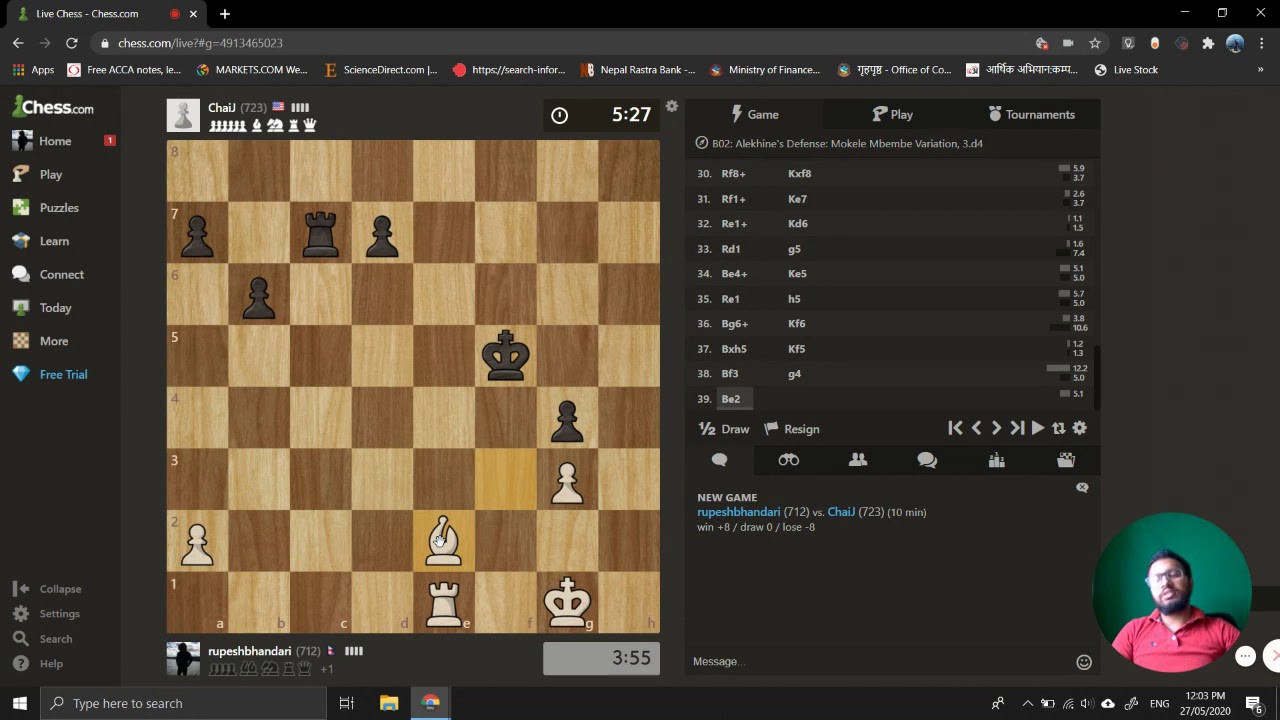 Morning Chess (27 May 2020) - YouTube