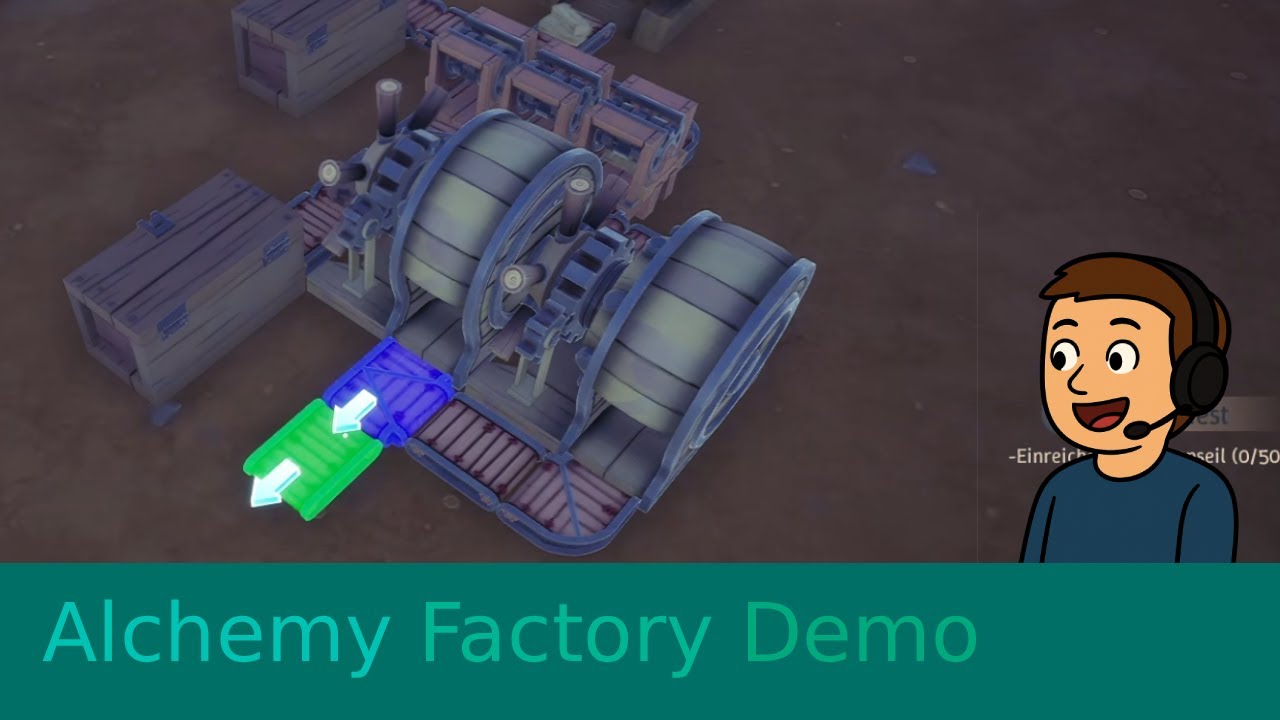 Unsere Fabrik im Mini Format Alchemy Factory Demo #1 - YouTube