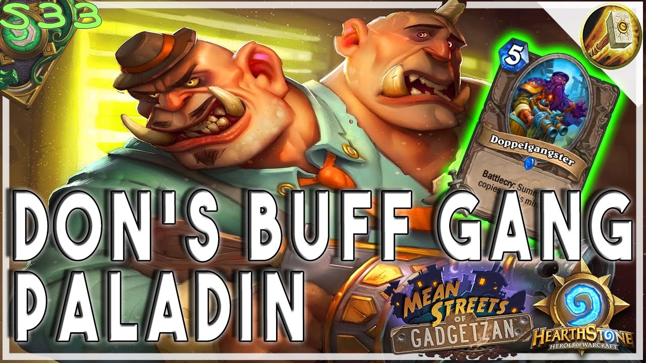 Hearthstone | DON'S BUFF GANG MIDRANGE PALADIN Deck | STANDARD ...